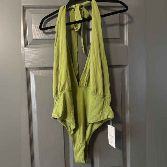 Buffbunny Collection | Tops | Nwt Buff Bunny Hottie Halter Bodysuit Xl ...